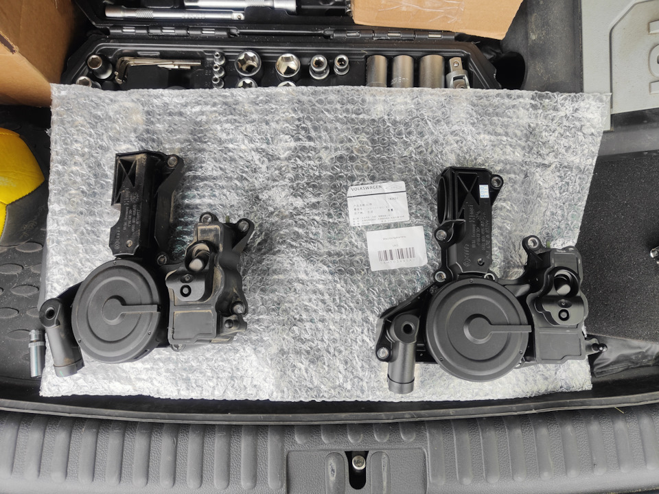 002_Ошибка 004759/P1297 — Volkswagen Tiguan (1G), 2 л, 2015 года ...