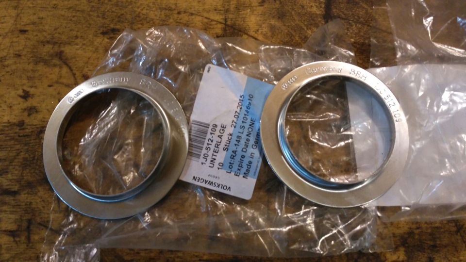 1J0512109 ОПОРА ПРУЖИНЫ НИЖ/UNTERLAGE VAG | Запчасти на DRIVE2