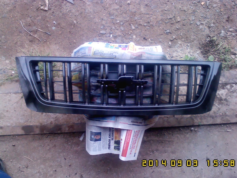 Решеточка радиатора — Subaru Forester (SF), 2 л, 1997 года | кузовной ...