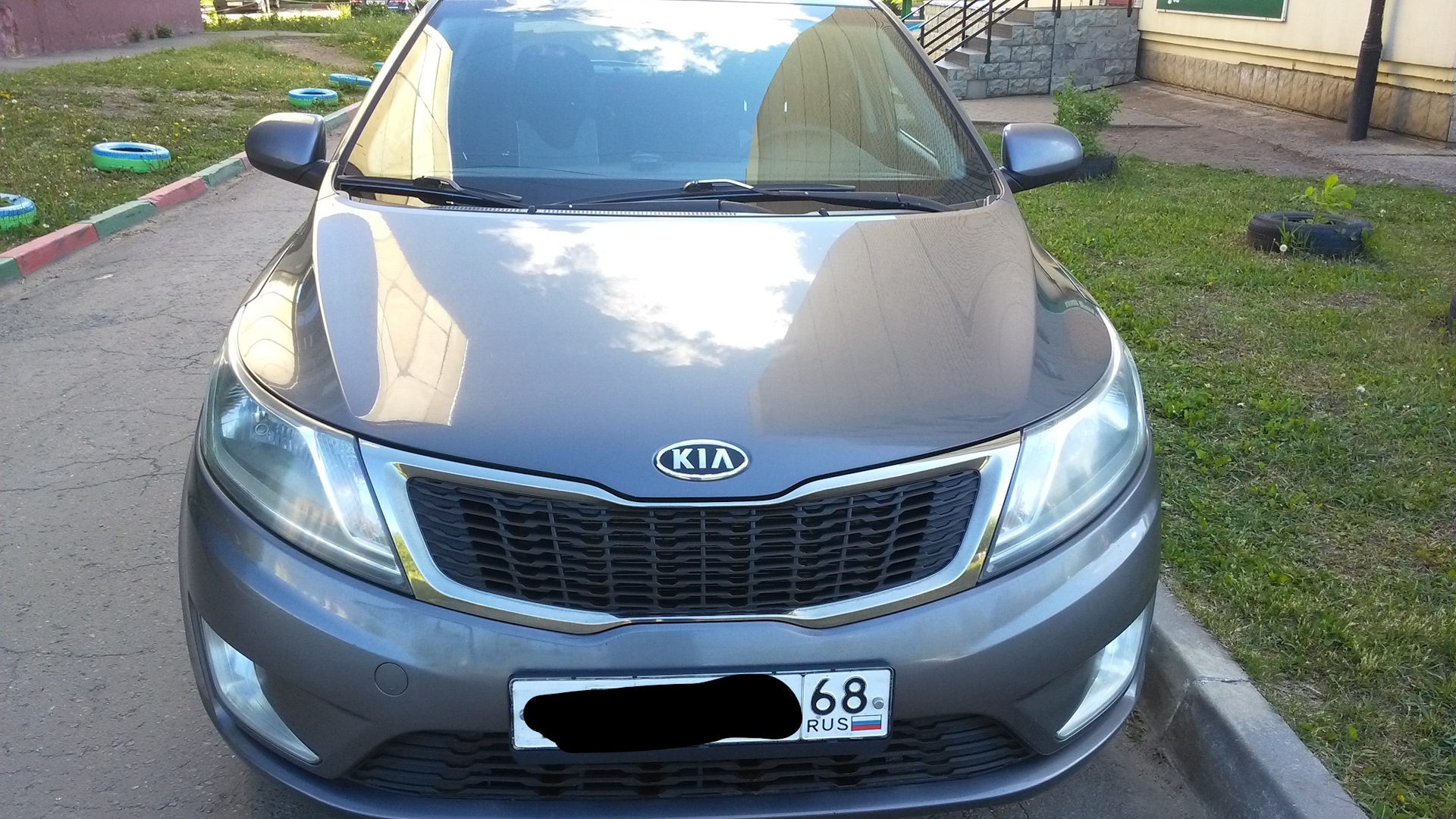 KIA Rio (3G) 1.6 бензиновый 2012 | 1,6 МТ 123л.с. на DRIVE2