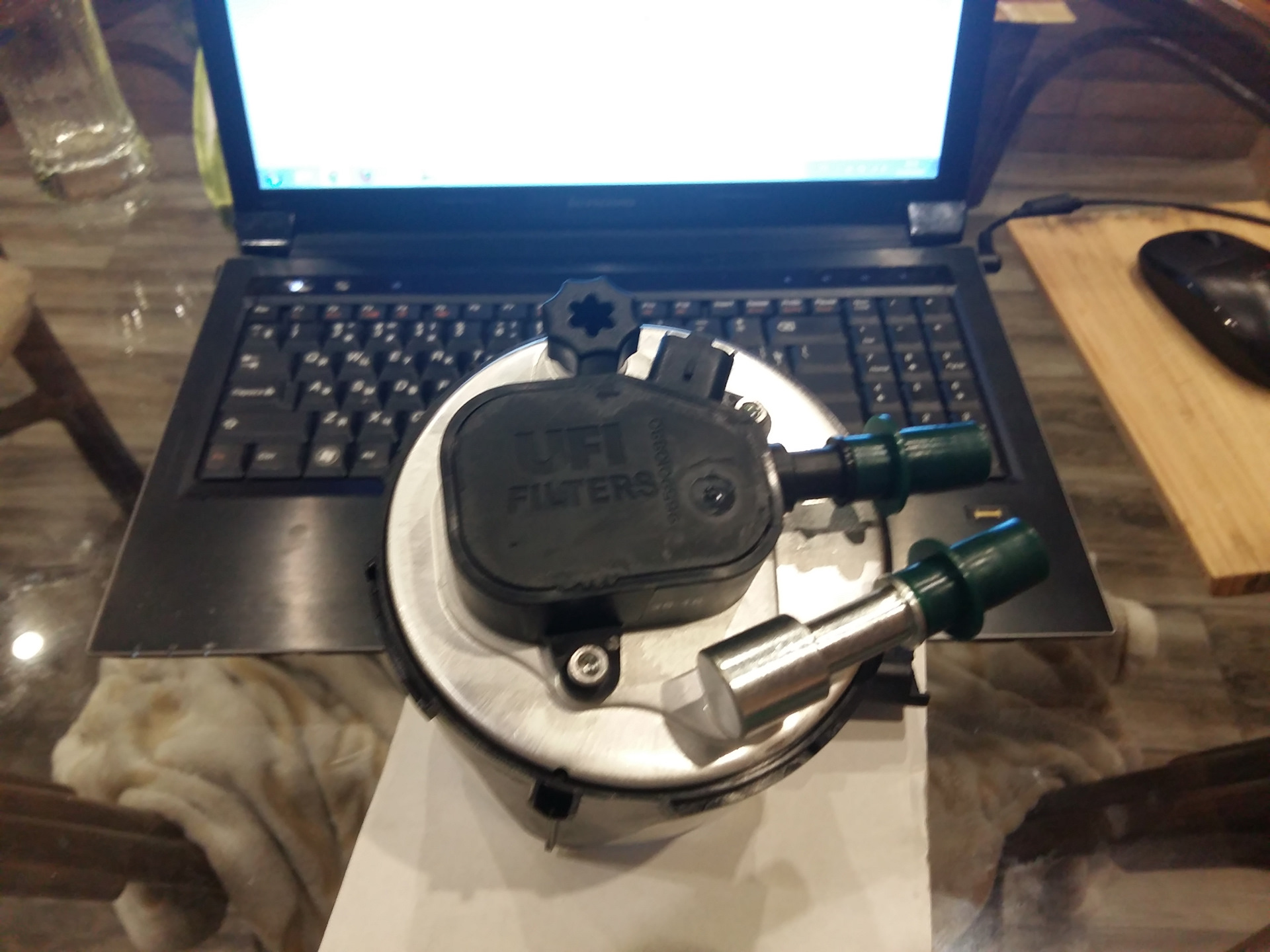 Топливный фильтр "Форд" ! — Ford Fiesta (Mk VI), 1,6 л., 2008 года ...