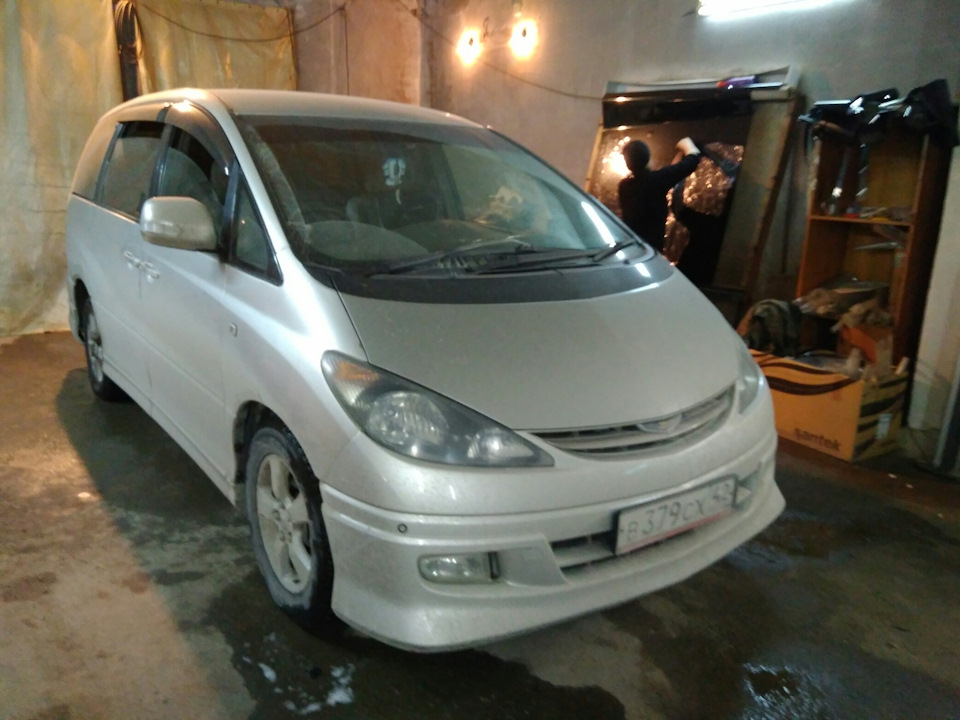 Тонировочка по ГОСТу))) — Toyota Estima (II), 2,4 л, 2000 года | стайлинг | DRIVE2