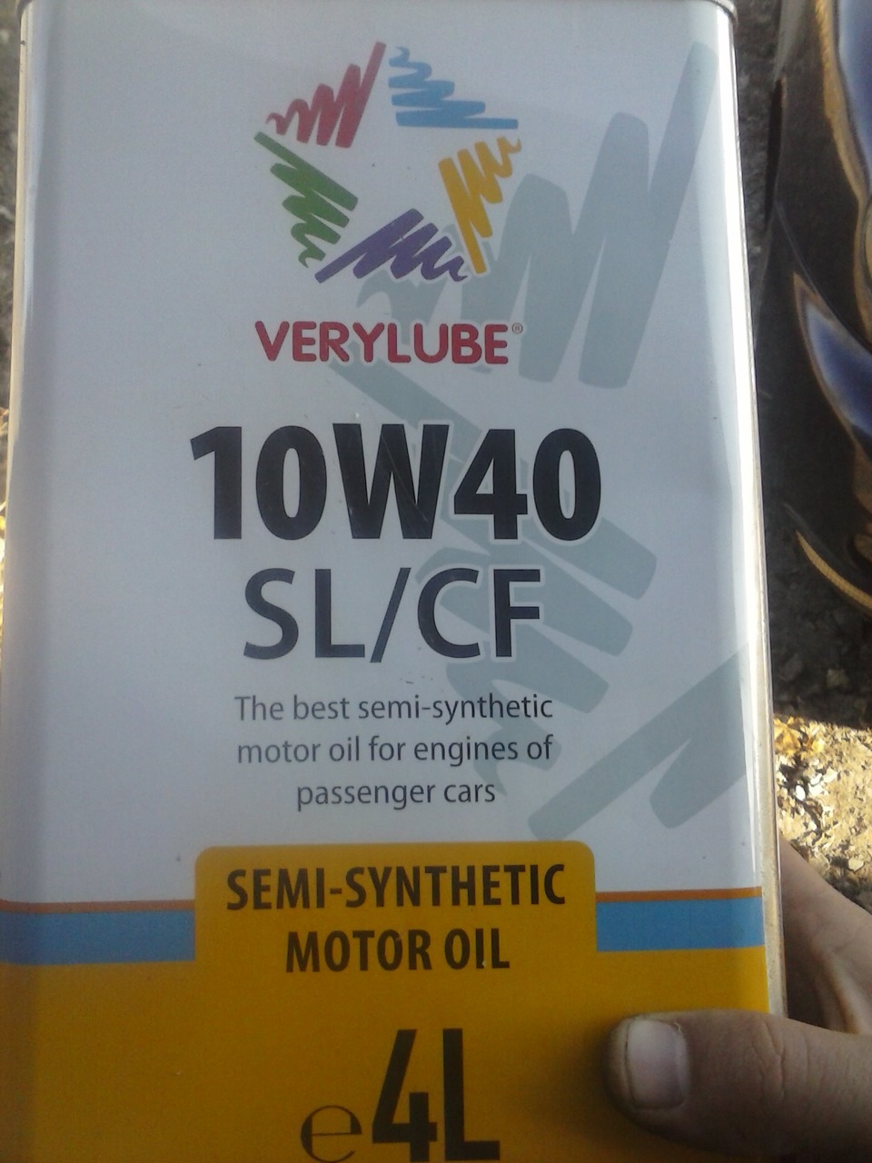 Вопрос по маслу VERYLUBE 10W40 SL\SF Manufacturer XADO — Daewoo Lanos, 1,5 л, 2003 года ...