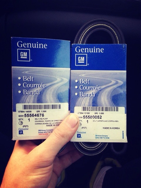 55580052 Ремень приводной Aveo T300 GM | Запчасти на DRIVE2