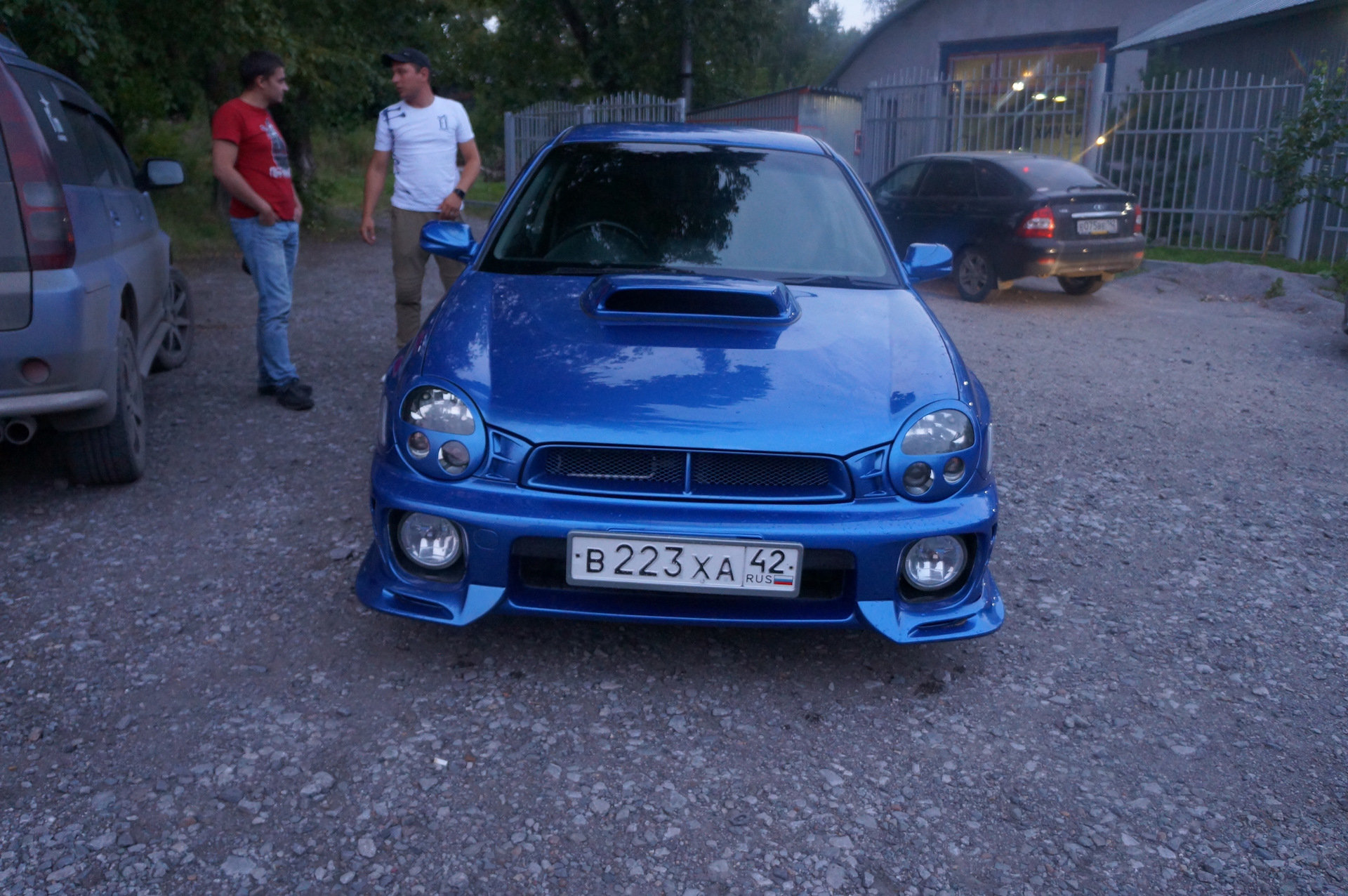 Заявился на парковку 2016 в Новокузнецке — Subaru Impreza WRX (GD, GG), 2 л, 2002 года | встреча ...