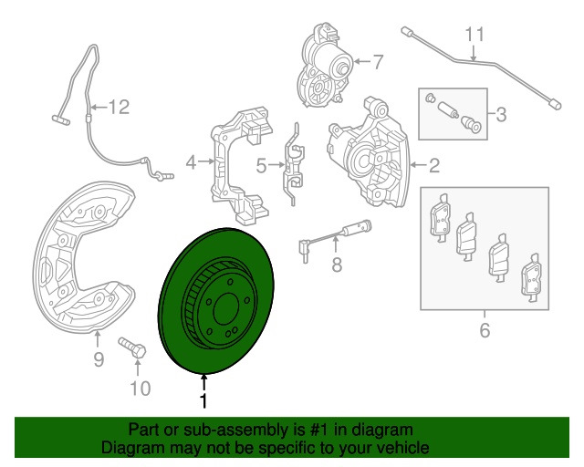 A0004231812 Диск тормозной Mercedes | Запчасти на DRIVE2
