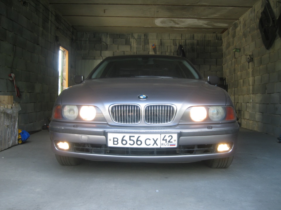 Дальний в полнакала — BMW 5 series (E39), 2,8 л, 1997 года | тюнинг | DRIVE2