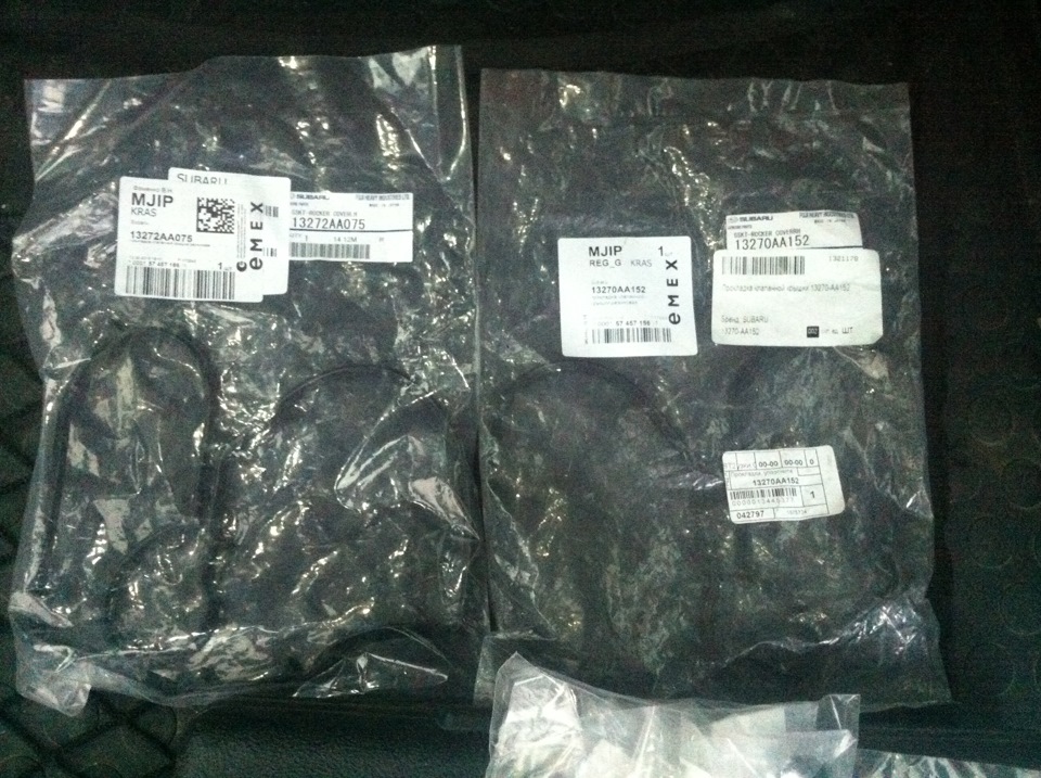 Замена прокладок клапанных крышек и замер клапанных зазоров — Subaru ...