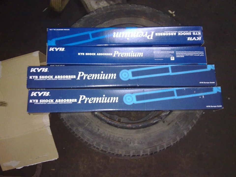 KYB Premium — Daewoo Sens, 1,3 л, 2011 года | запчасти | DRIVE2