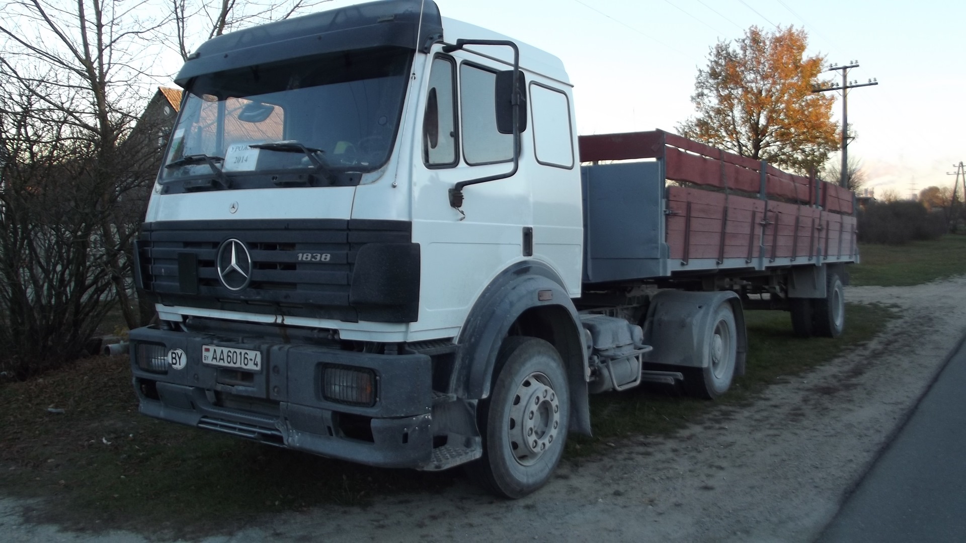 Mercedes-Benz 1838 | 1838 на DRIVE2