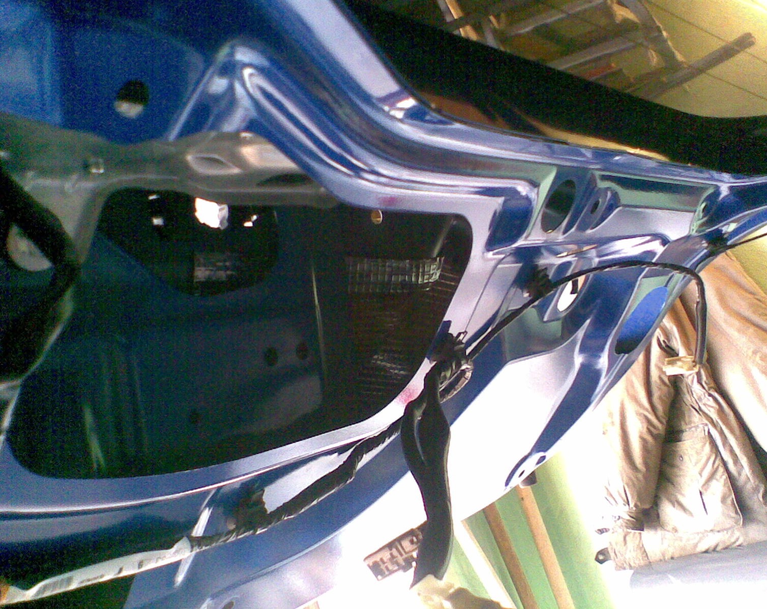 Шумка и задний молдинг — Subaru Impreza (GE/GH), 2 л, 2007 года ...