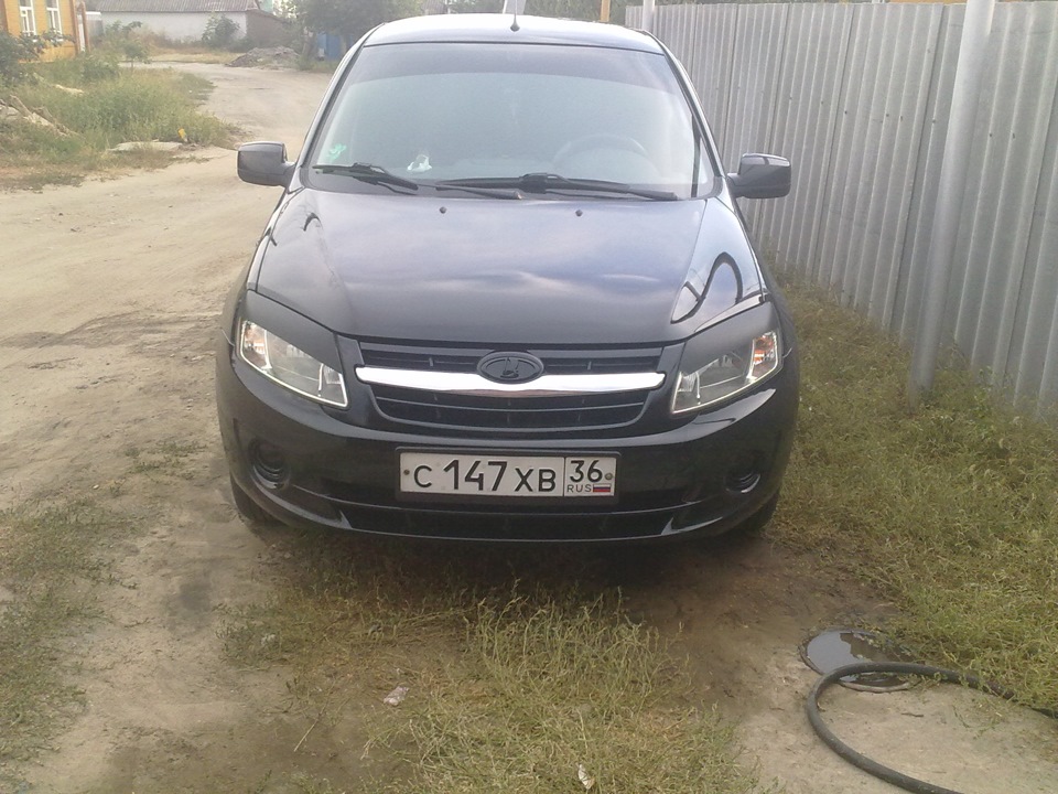48)Ну и наводим марафет — Lada Гранта (1G), 1,6 л, 2013 года | просто так | DRIVE2