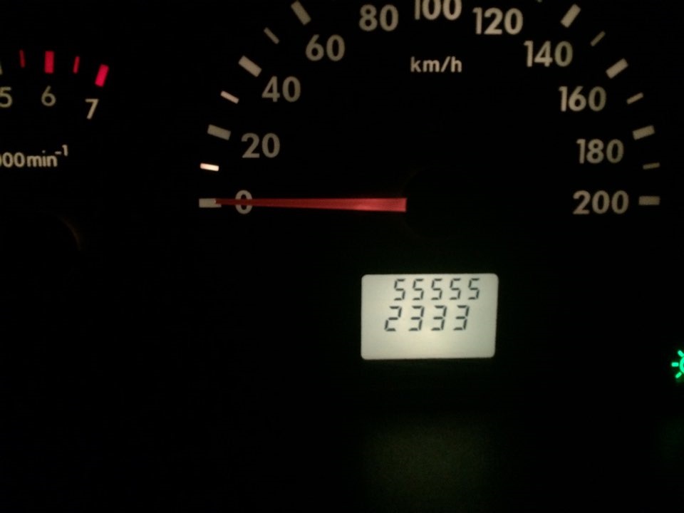 Красивые числа которые удалось повидать. — Lada Калина седан, 1,6 л ...