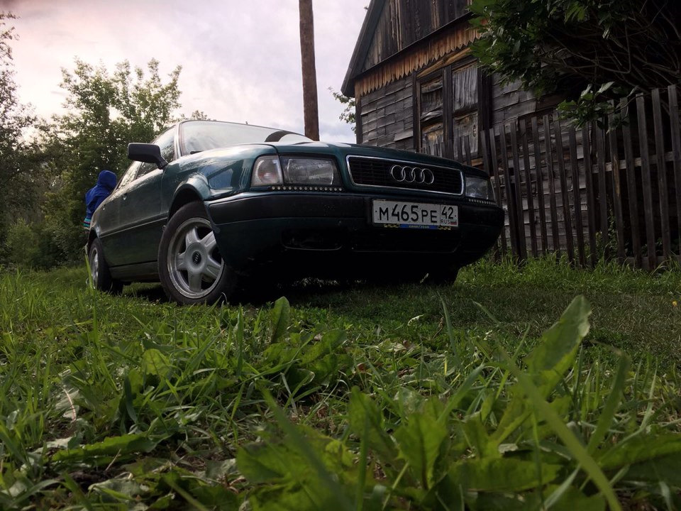 Просто фото — Audi 80 B4 2 л 1992 года просто так Drive2