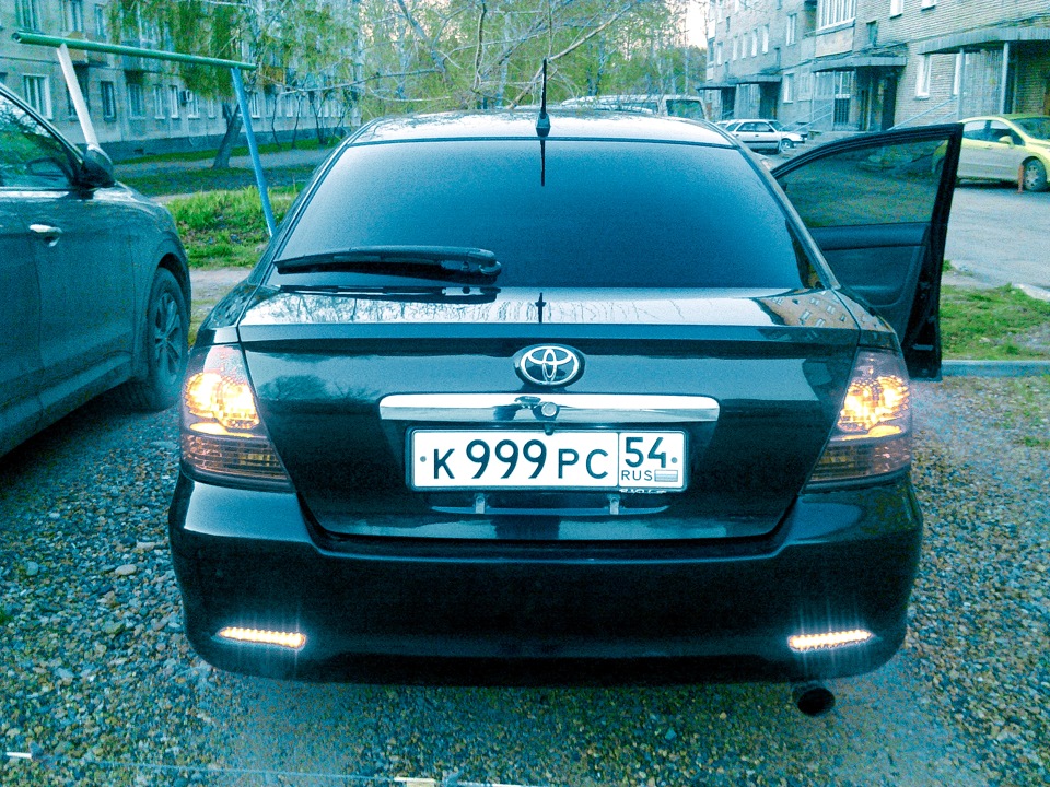 Замена стандартных катофот на светодиодиодные катафоты! — Toyota Allion ...