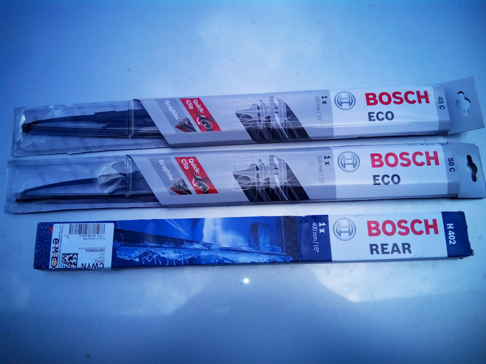 Замена передних и задней щётки стеклоочистителя на BOSCH — Opel Astra G ...