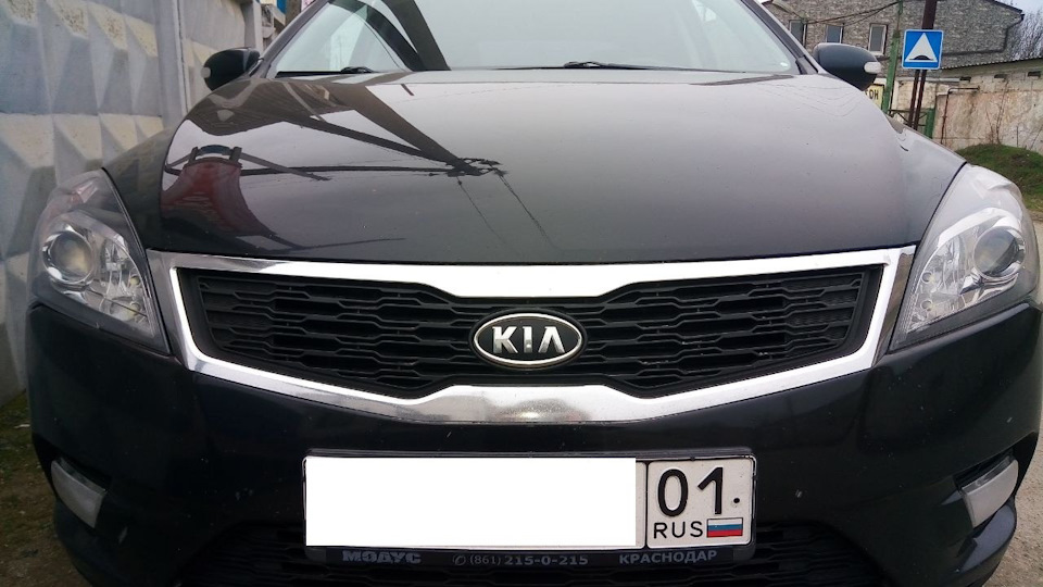Полировка фар Kia ceed — DRIVE2