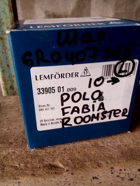 6R0407365 Шаровая опора AUDI A1 10-/SEAT IBIZA 08-/SKODA RAPID 12-/ VW ...