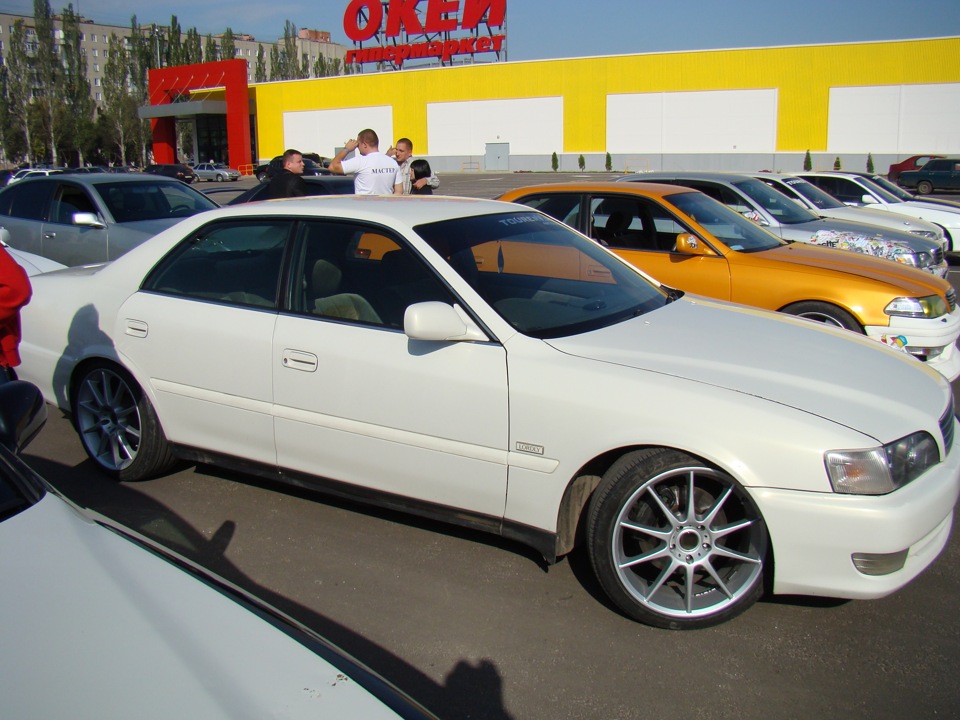 Kosei Sniper 18" rims — Toyota Chaser (100), 2,5 л, 1998 года ...