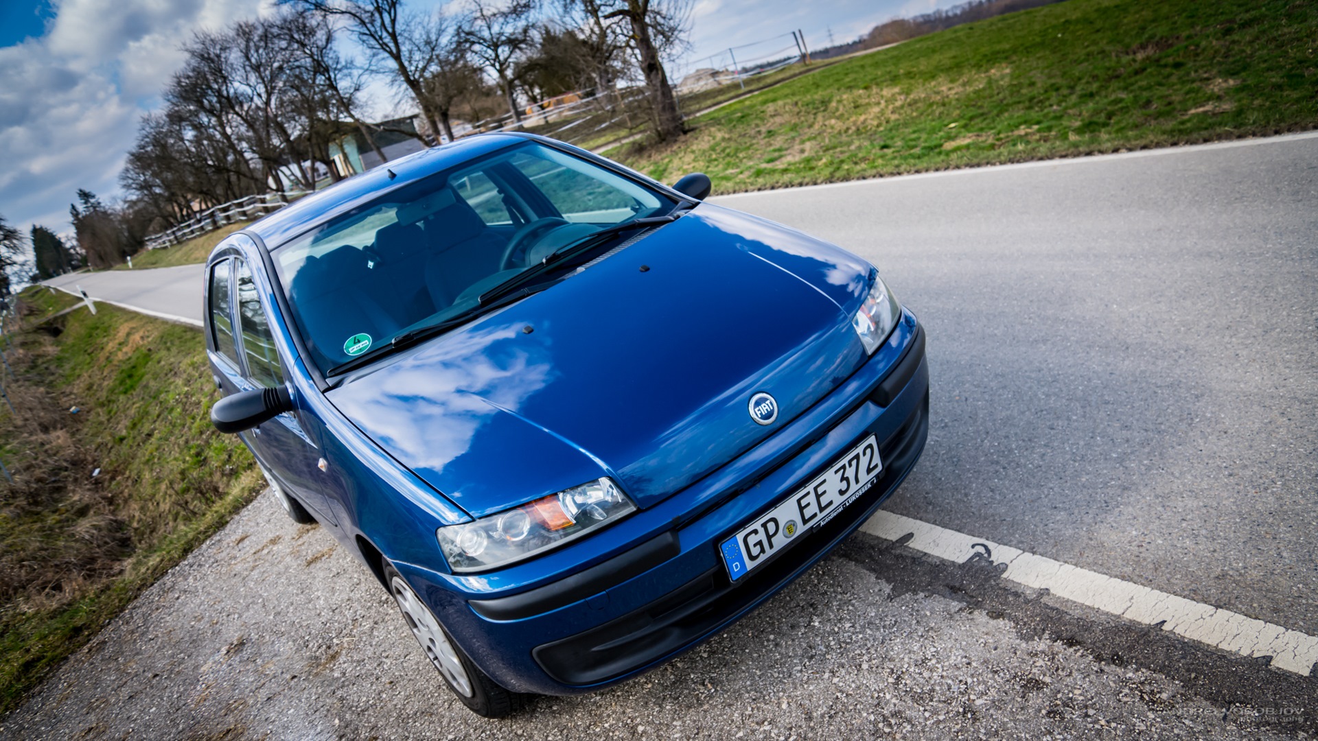 Знакомство ) и зимние фотки)) — FIAT Punto II, 1,2 л, 2001 года ...