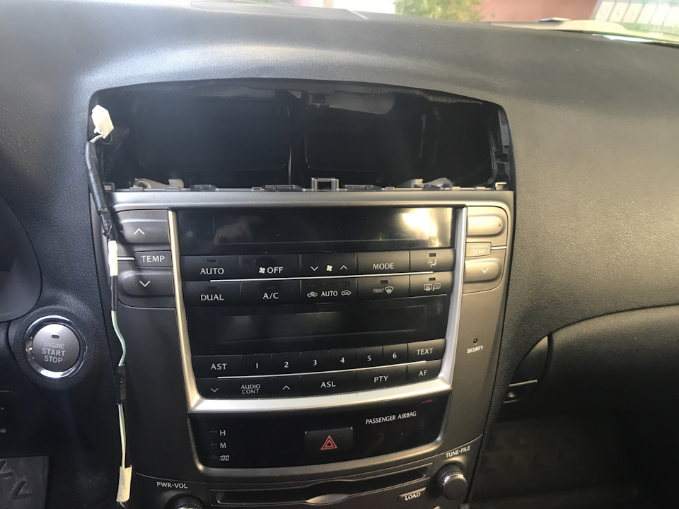 Уплотнители и устранение заводского недочета. — Lexus IS II, 2,5 л ...