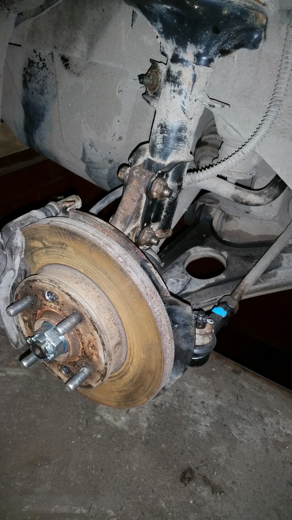 Шаровые, рулевые, пыльники, втулки. — Hyundai Getz, 1,4 л, 2007 года ...