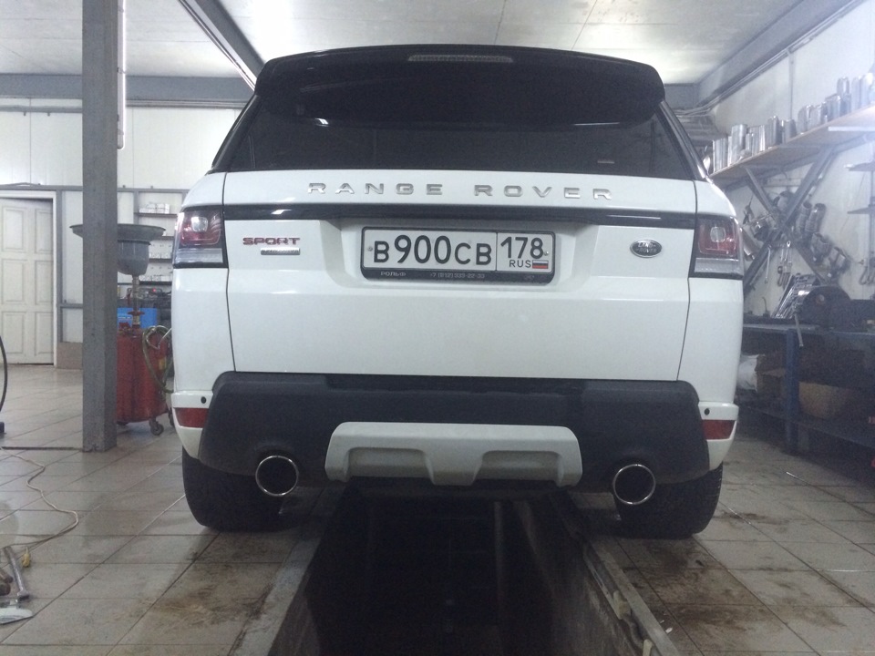 Насадки готовы! — Land Rover Range Rover Sport (2G), 5 л, 2013 года ...