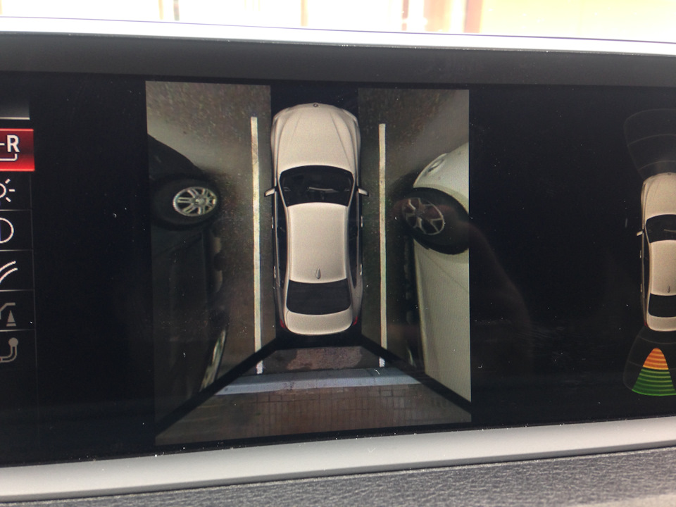 Смотрим вокруг с системами TOP и SURROUND VIEW — BMW 3 series (F30), 2 ...