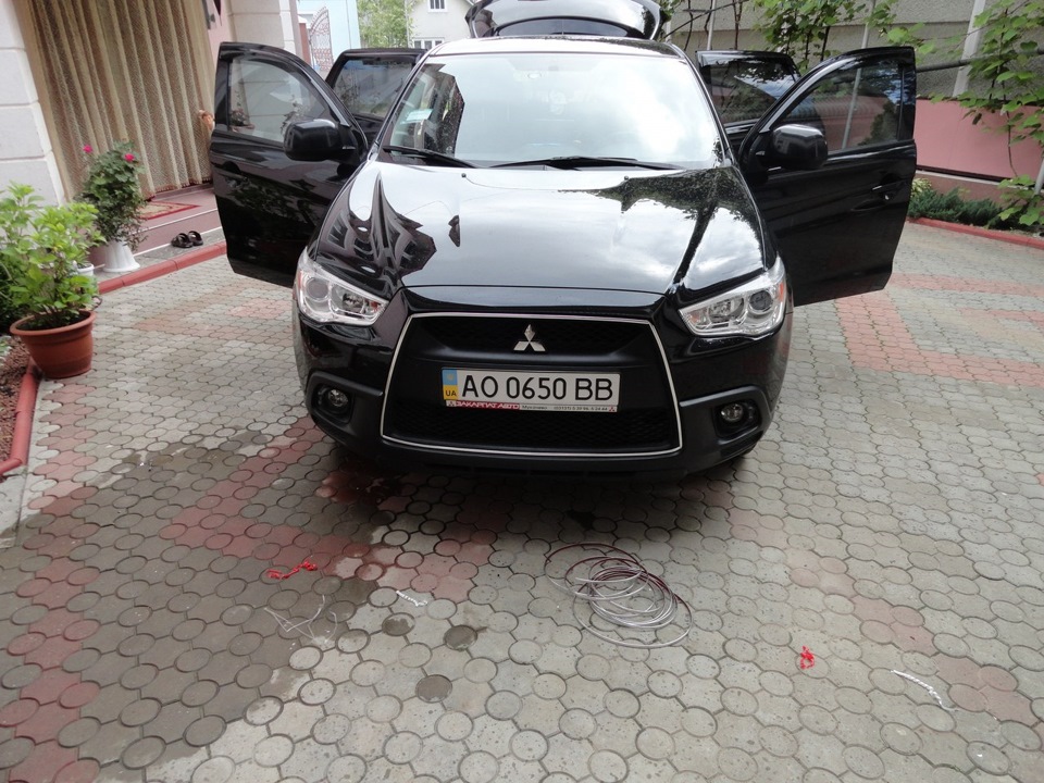 Тюнинг решотки — Mitsubishi ASX, 1,6 л, 2011 года | кузовной ремонт ...