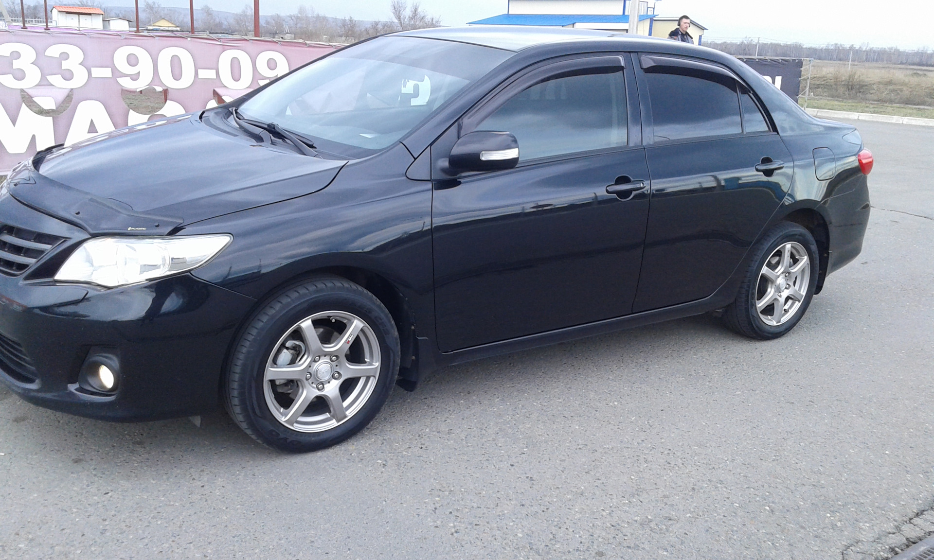 Сезонная смена колёс — Toyota Corolla (140/150), 1,6 л, 2010 года ...