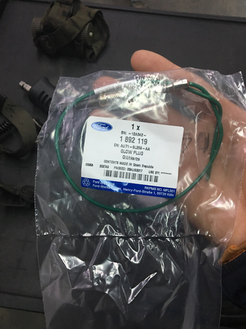 1892119 СВЕЧА НАКАЛИВАНИЯ (СИСТЕМЫ ВЫПУСКА, DURATORQ DOHC 2.0) Ford ...