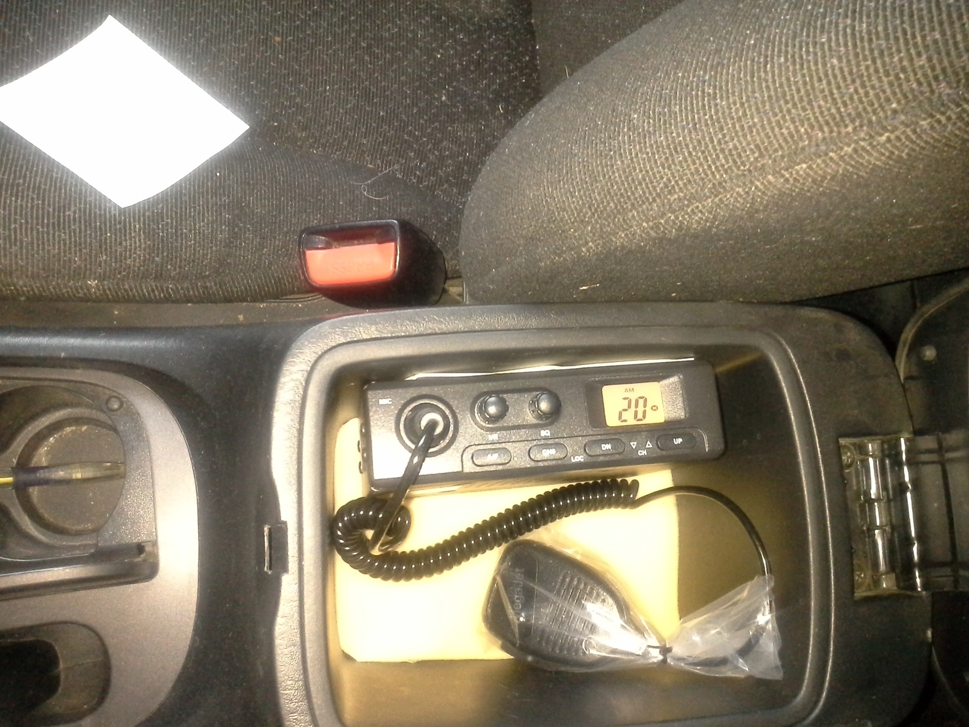 Рация — Hyundai Sonata IV (EF), 2 л, 2004 года | стайлинг | DRIVE2