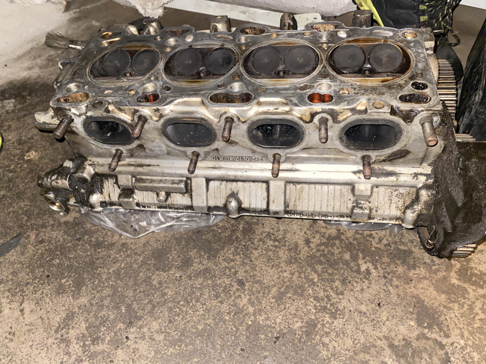 ГБЦ G4JP G4JS на Hyundai Sonata IV (EF). Б/у | 12 000 ₽ в городе Москва ...