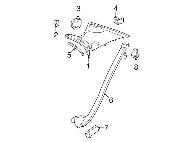 A0019889581 Гайка пластиковая крепежная Mercedes | Запчасти на DRIVE2