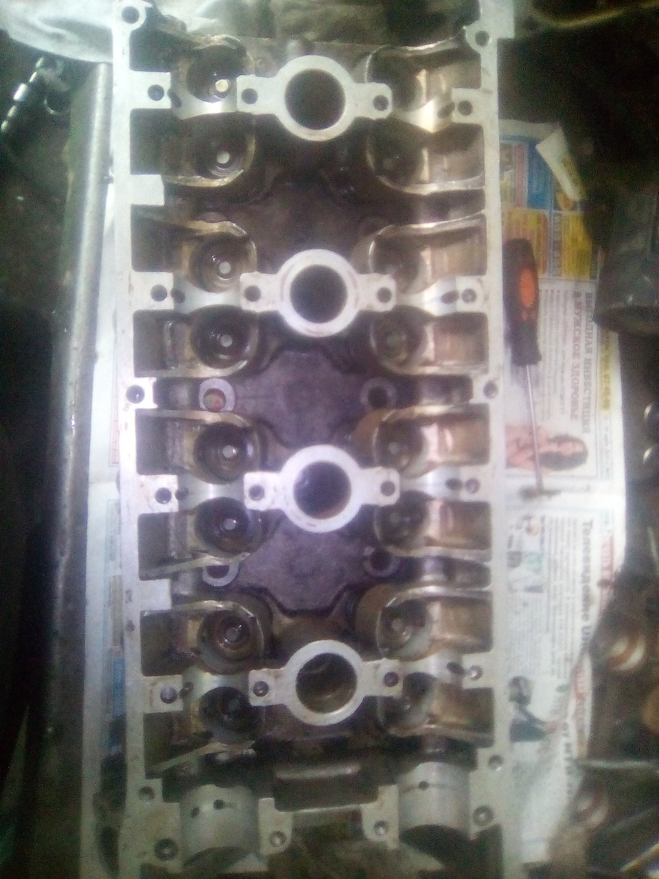 ГБЦ змз 406.( 4). Собрано. — ГАЗ 3110, 2,4 л., 2001 года | своими руками | DRIVE2