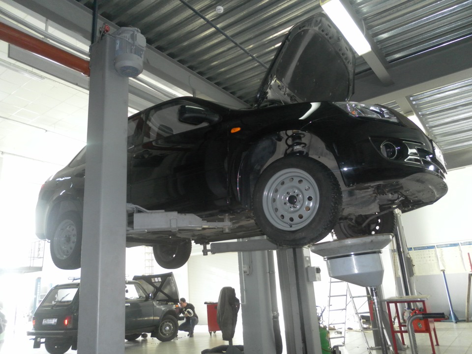 ТО-2… — Lada Гранта (1G), 1,6 л, 2013 года | плановое ТО | DRIVE2