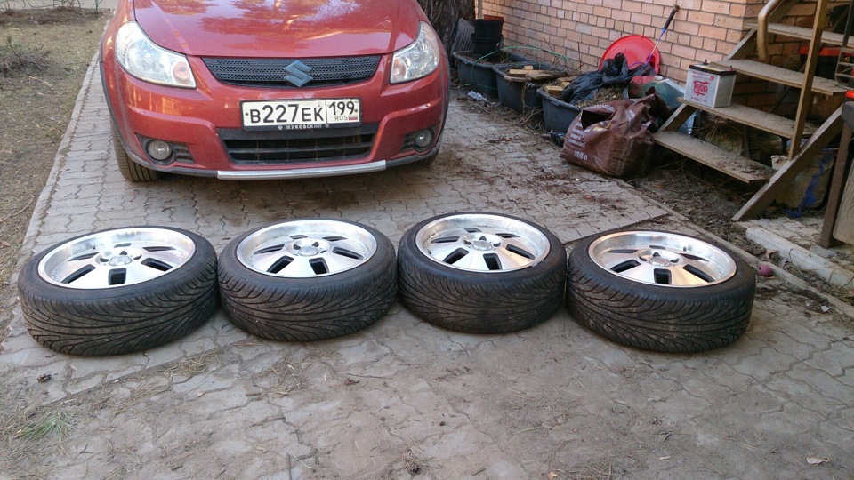 R18 Полка SX4 — Suzuki SX4 (1G), 1,6 л, 2007 года | колёсные диски | DRIVE2