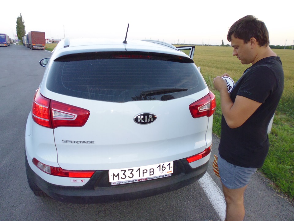 Бердянск — KIA Sportage (3G), 2 л, 2013 года | путешествие | DRIVE2
