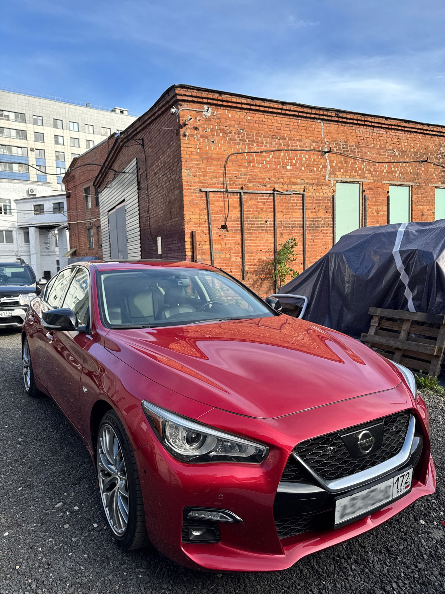 Передний бампер от Skyline 400R — Infiniti q50, 3 л, 2021 года | стайлинг | DRIVE2