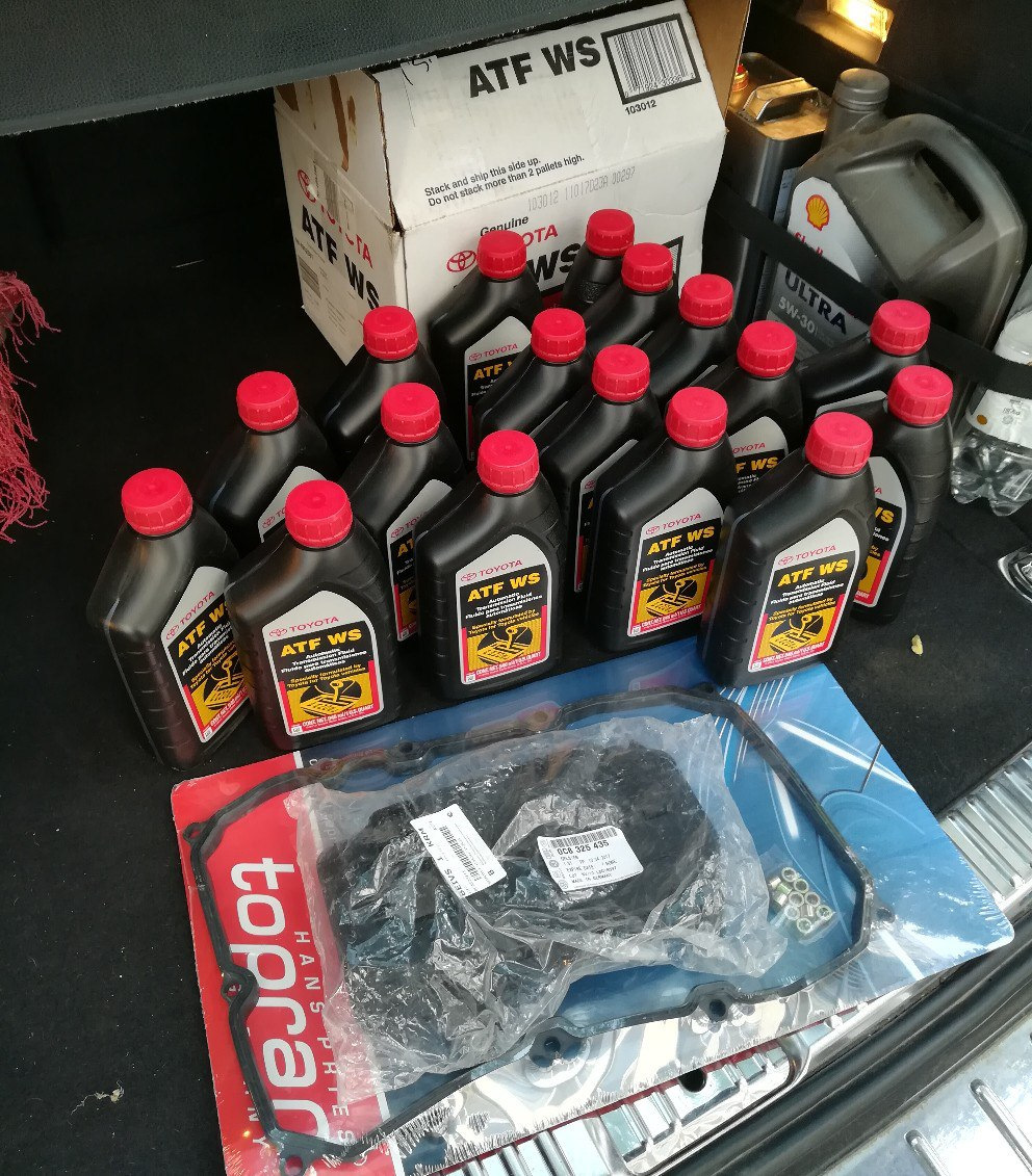 Замента ATF — Volkswagen Touareg (2G), 3 л, 2010 года | визит на сервис ...