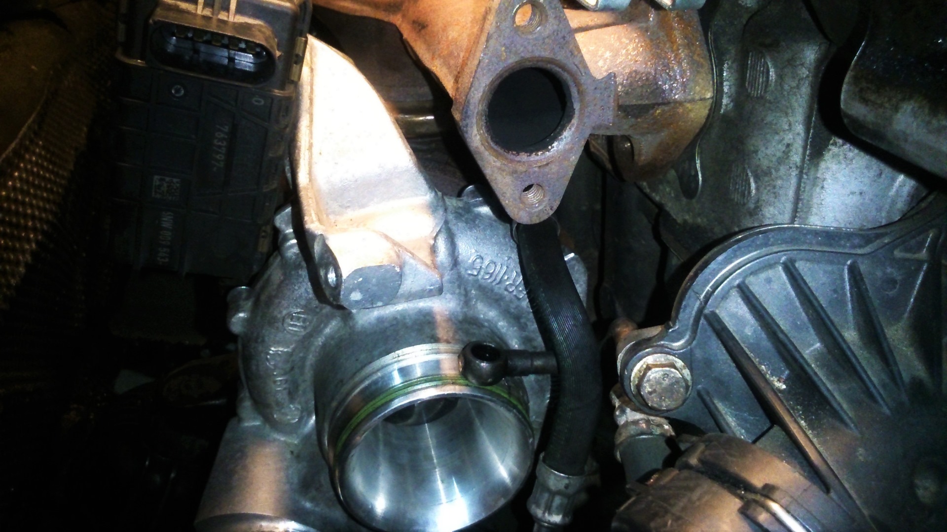 установка GTB2260 на m47n2 — BMW 3 series Touring (E91), 3 л, 2007 года ...