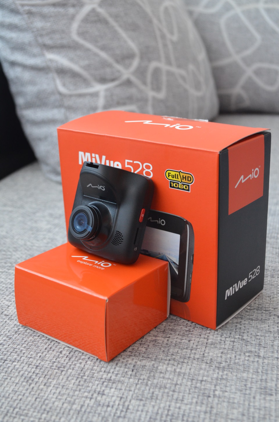 Видеорегистратор Mio MiVue 528 — Hyundai Solaris (1G), 1,6 л, 2011 года ...