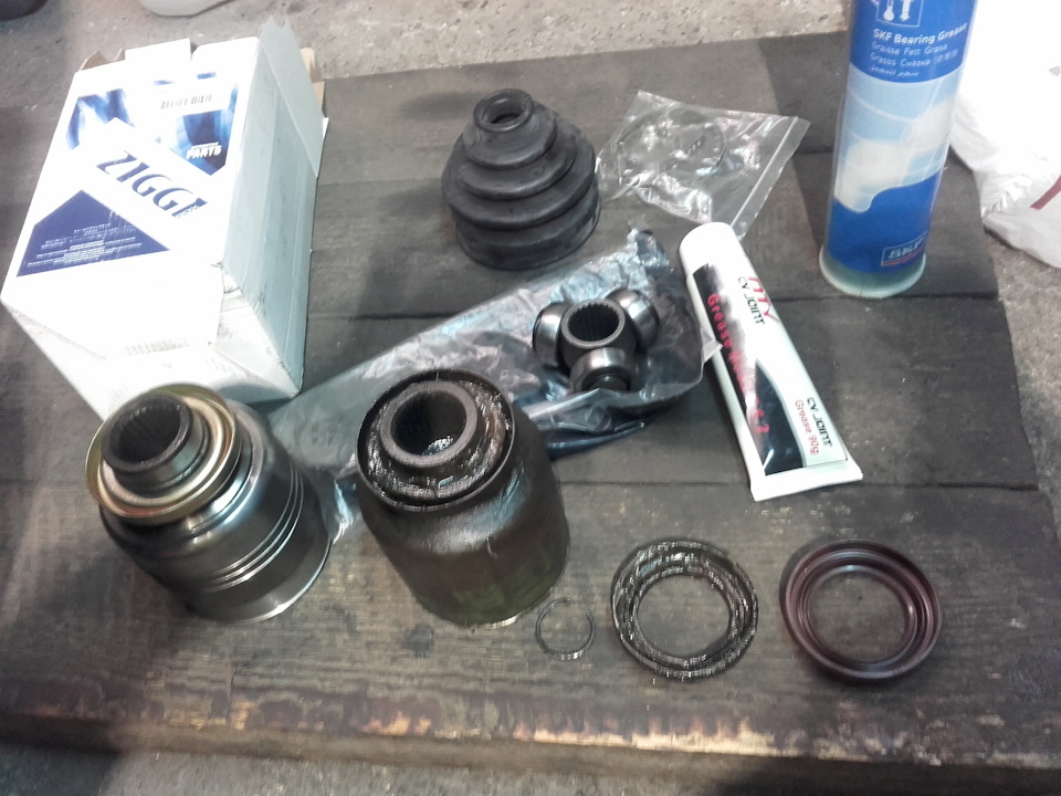 Zamena vnutrenego shrusa — KIA Sorento (1G), 3,5 л, 2004 года | своими ...