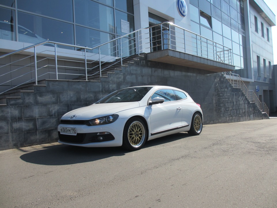 BBS LM Gold — Volkswagen Scirocco (3G), 1,4 л, 2012 года | колёсные диски | DRIVE2