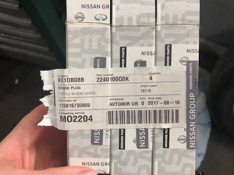 2240100Q0K SPARK PLUG NISSAN INFINITI | Запчасти на DRIVE2