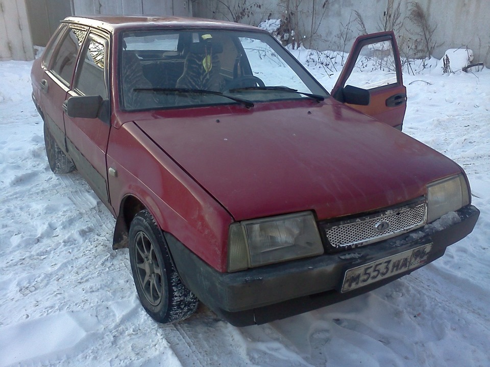 Замена решетки радиатора. — Lada 21099, 1,5 л, 1994 года | тюнинг | DRIVE2
