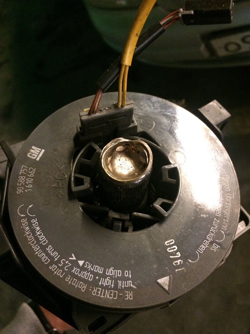 90588757 Шлейф подрулевого Opel Astra GM | Запчасти на DRIVE2