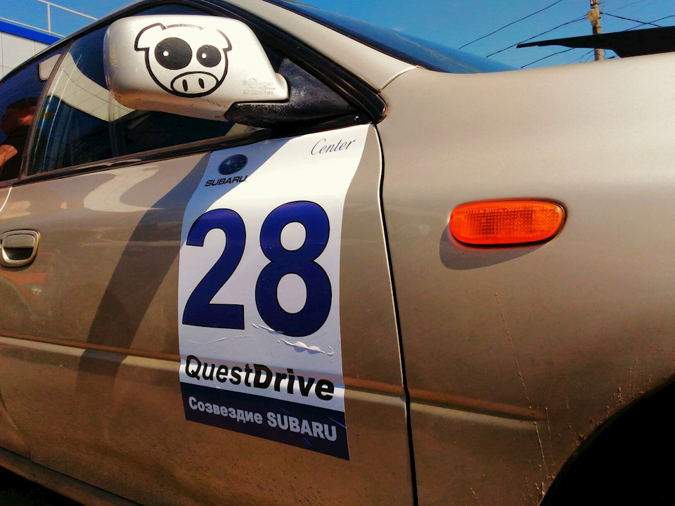 QuestDrive от Subaru Центр и авто выходные — Subaru Impreza WRX (GC/GL), 2 л, 1999 года ...