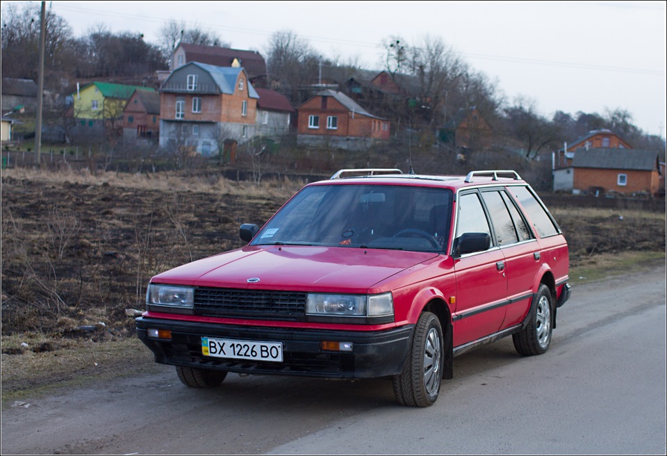 Небольшая фотосессия — Nissan Bluebird (U11), 2 л, 1987 года ...
