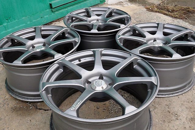 Yokohama Advan AVS T7 8j+38 R17 5х100 — Toyota Carina ED (3G), 2 л ...